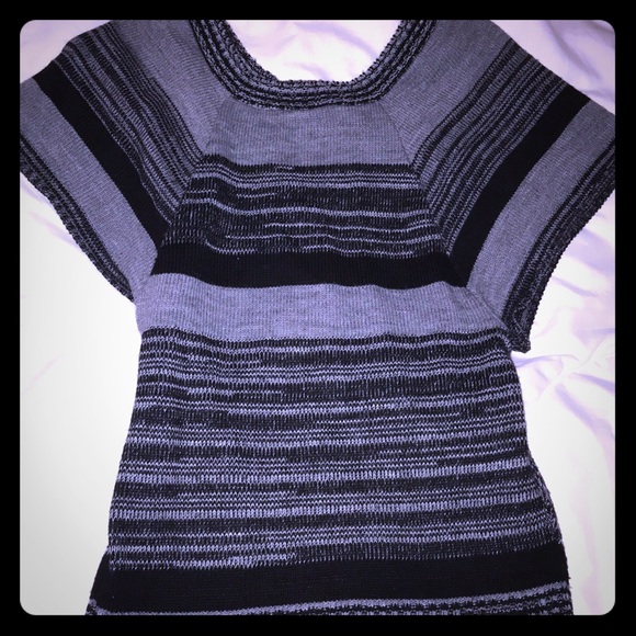 Seven7 | Sweaters | Warm Wool Short Sleeve Top Sm | Poshmark